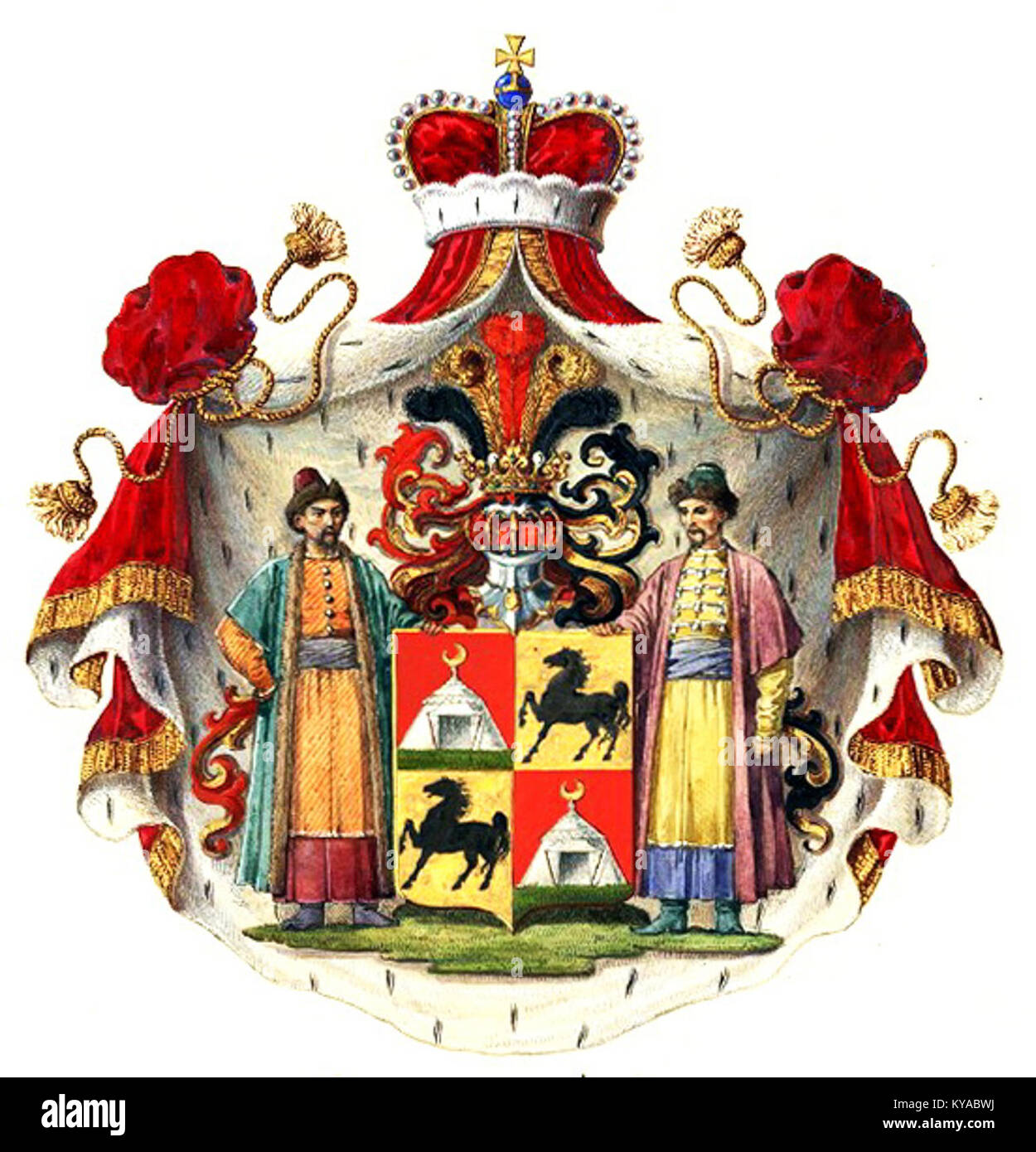 This title references a coat of arms from Russia, specifically the ...