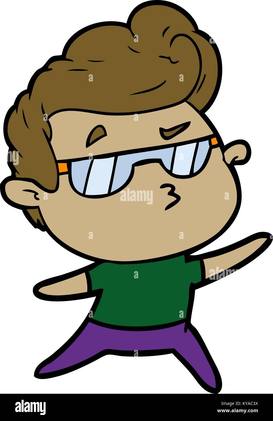 cartoon cool guy Stock Vector Image & Art - Alamy