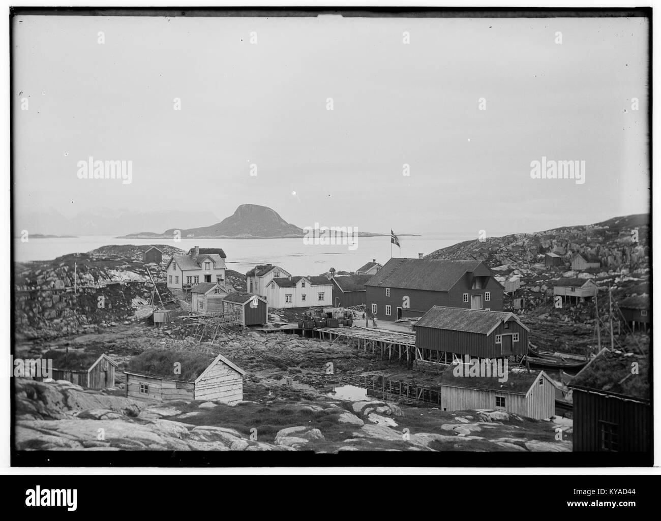 A panoramic photograph from Troms County, Norway, showcasing the ...