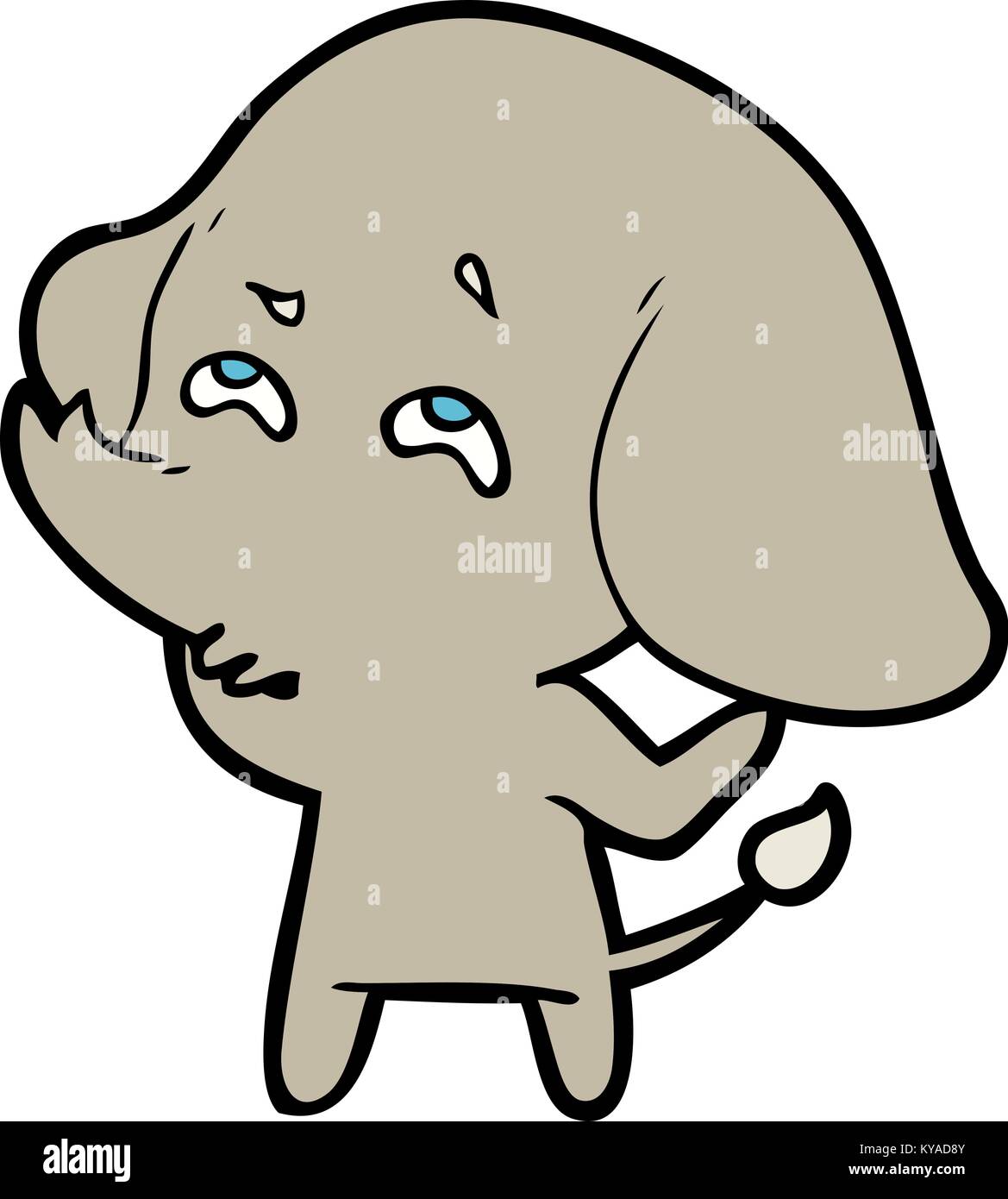 cartoon elephant remembering Stock Vector Image & Art - Alamy