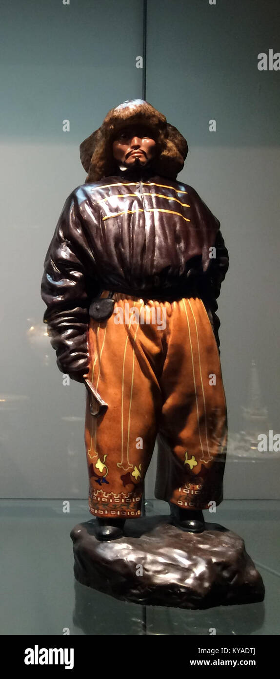 Porcelain sculptures depict the peoples of Russia, highlighting ...