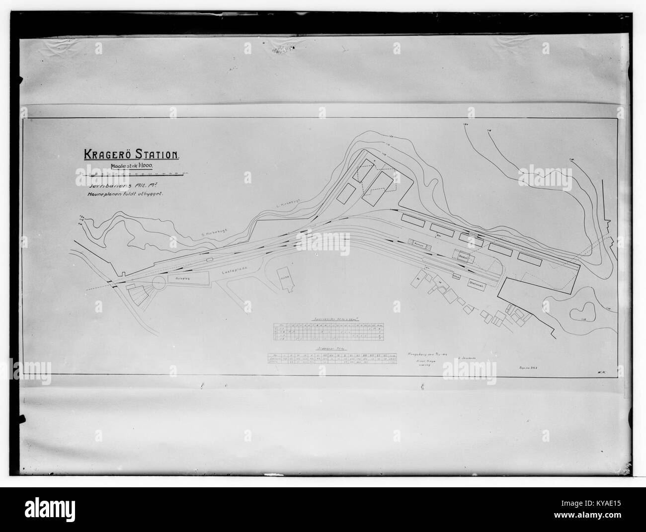The historic station in Krager, Norway, designated fo30141512210019 ...