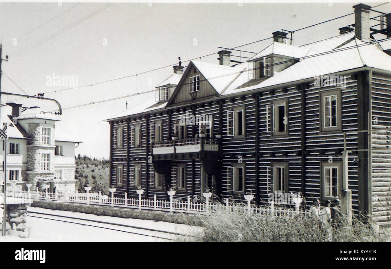 Tatranské Zruby minulosť (3 Stock Photo - Alamy