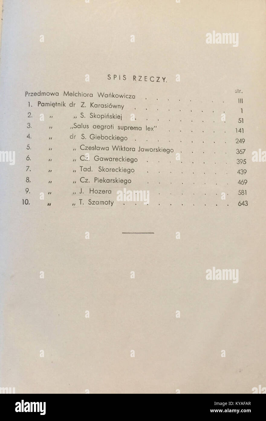 Pamietniki hi-res stock photography and images - Alamy