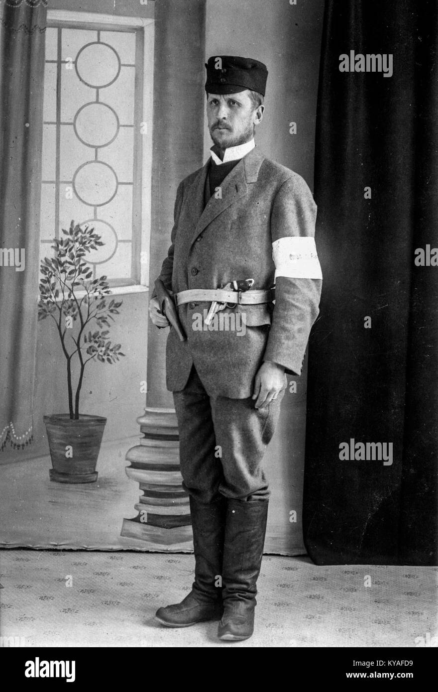 Guard prisoner Black and White Stock Photos & Images - Alamy