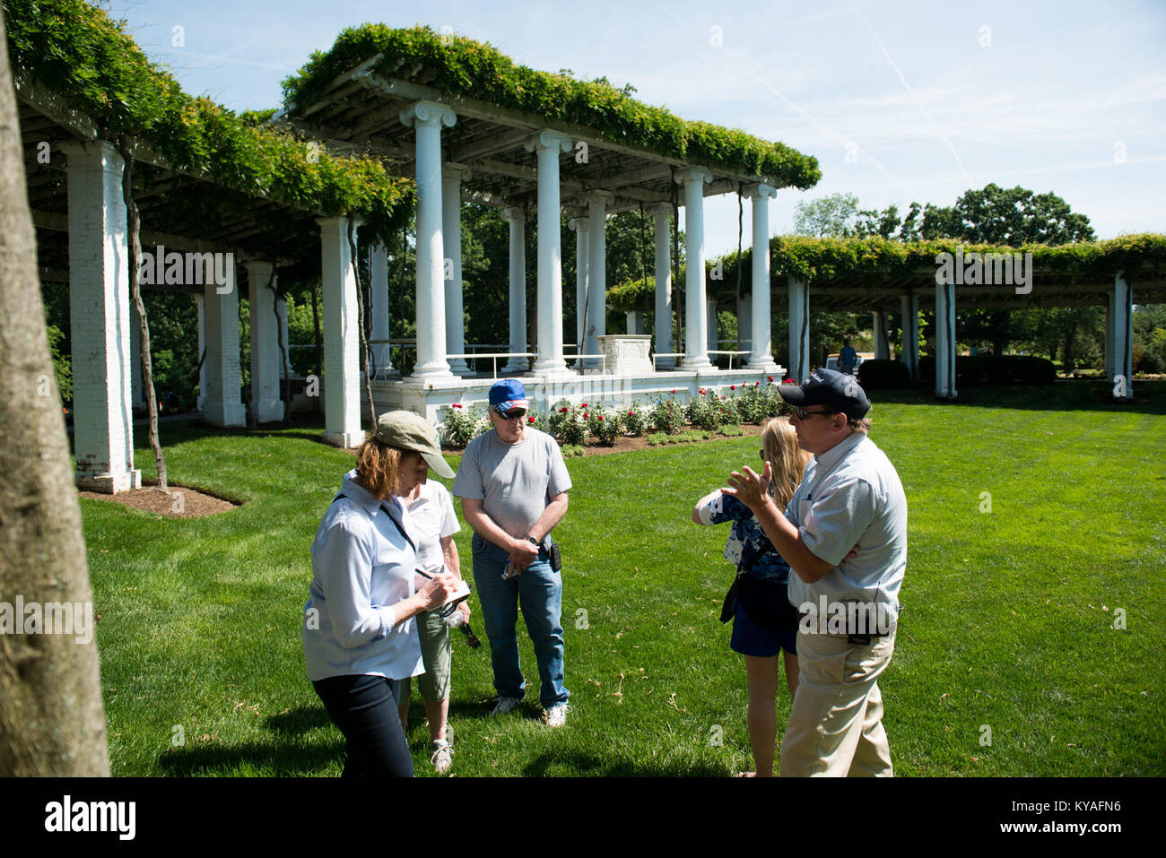 Steve Van Hoven, head of the horticulture division at Arlington ...