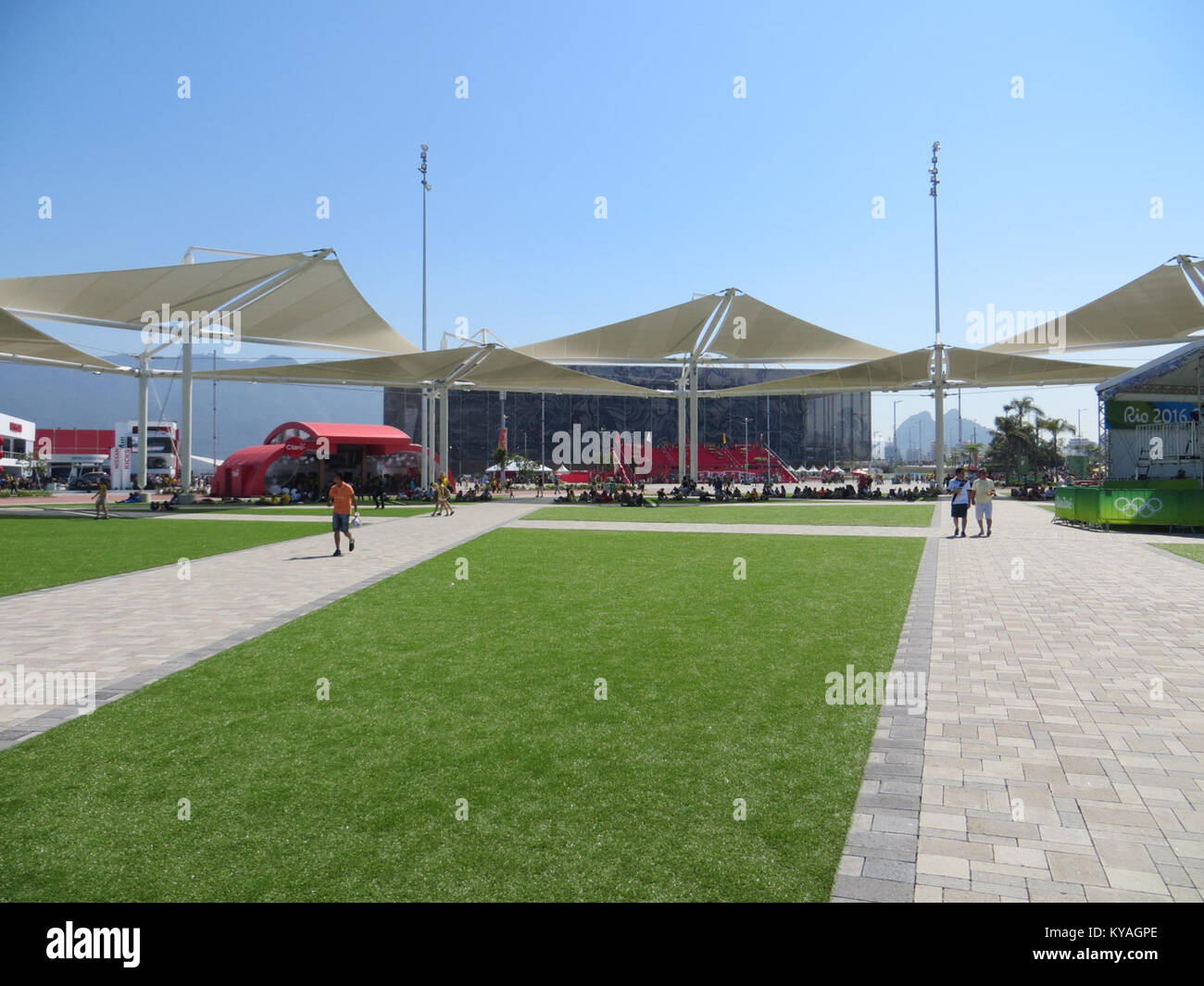 Photograph of Olympic Park in Rio de Janeiro during the 2016 Summer ...