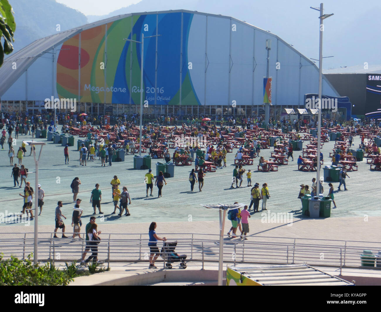 An image of the Olympic Park in Rio de Janeiro, Brazil, showcasing the ...