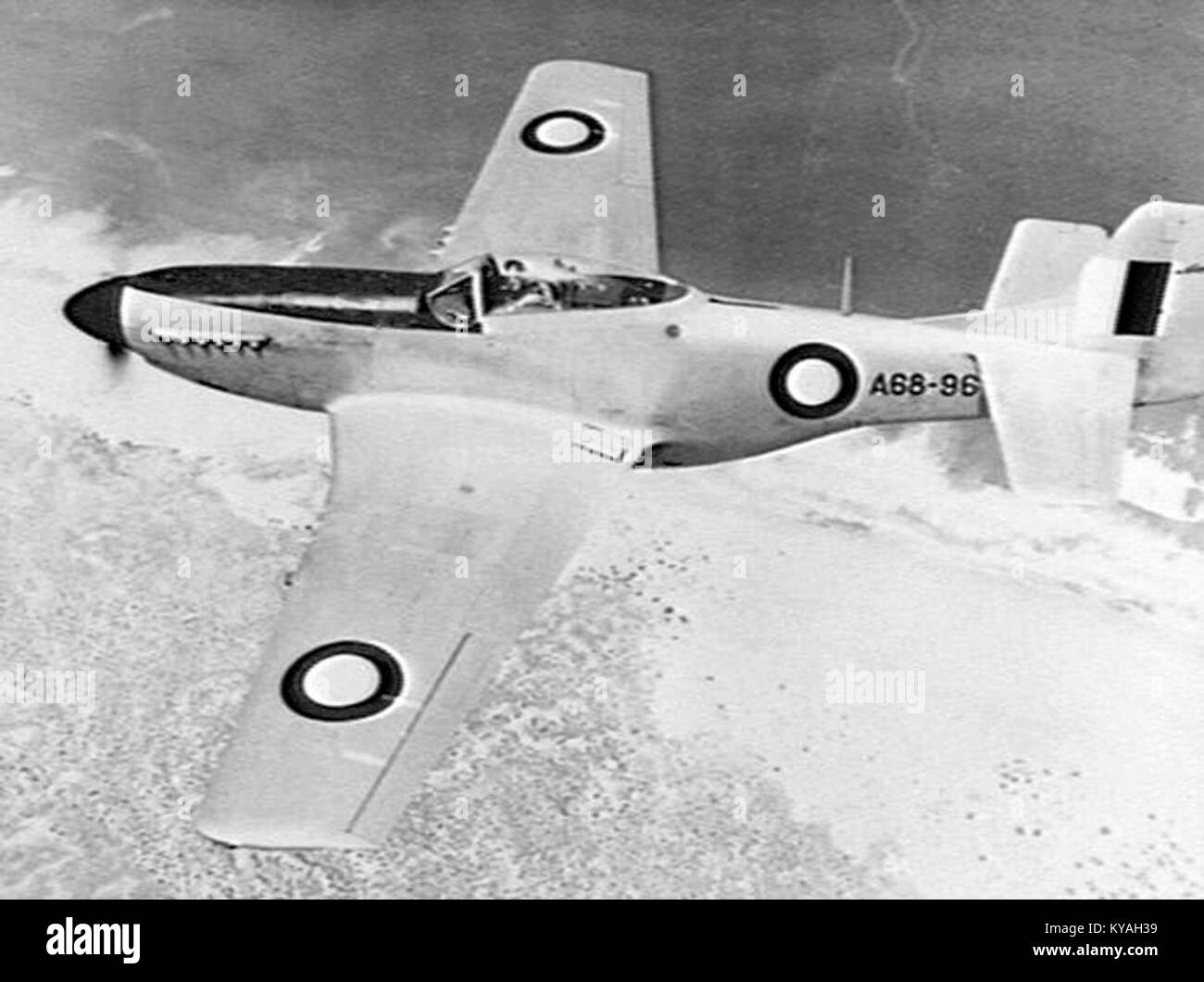 No. 78 Wing RAAF Mustang 1948 (AWM P01254.024 Stock Photo - Alamy