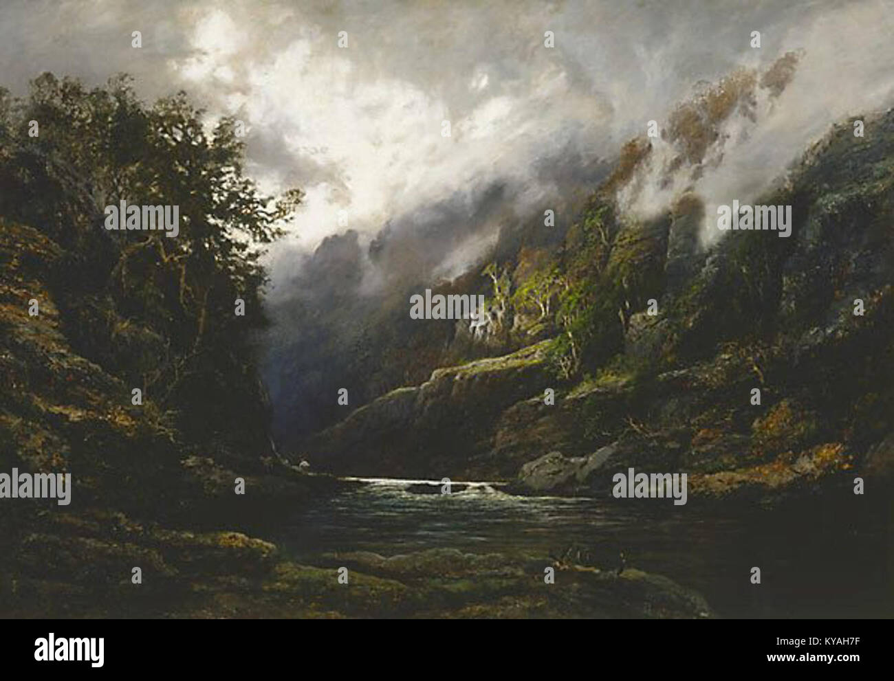 'The Upper Nepean' (1889) by William Piguenit is a notable Australian ...