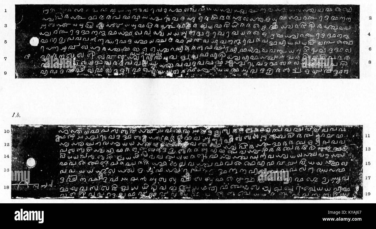 Copper plates from Paliyam, an important artifact that reflects the ...