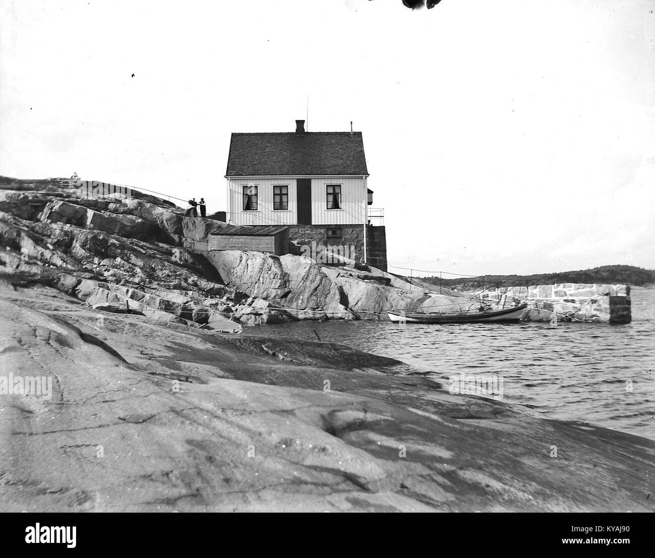 Strømtangen in Kragerø, Norway, features a coastal landscape with ...