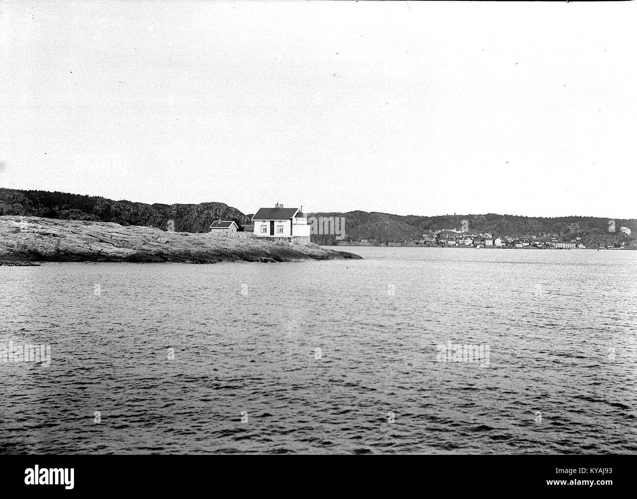 Stangholmen, Risør, Aust-Agder - S-1602U1 045 Stock Photo - Alamy