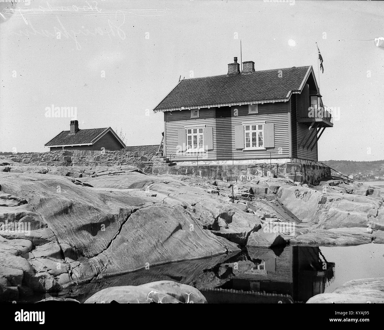 Stangholmen, Risør - S-1602U1 047 Stock Photo - Alamy