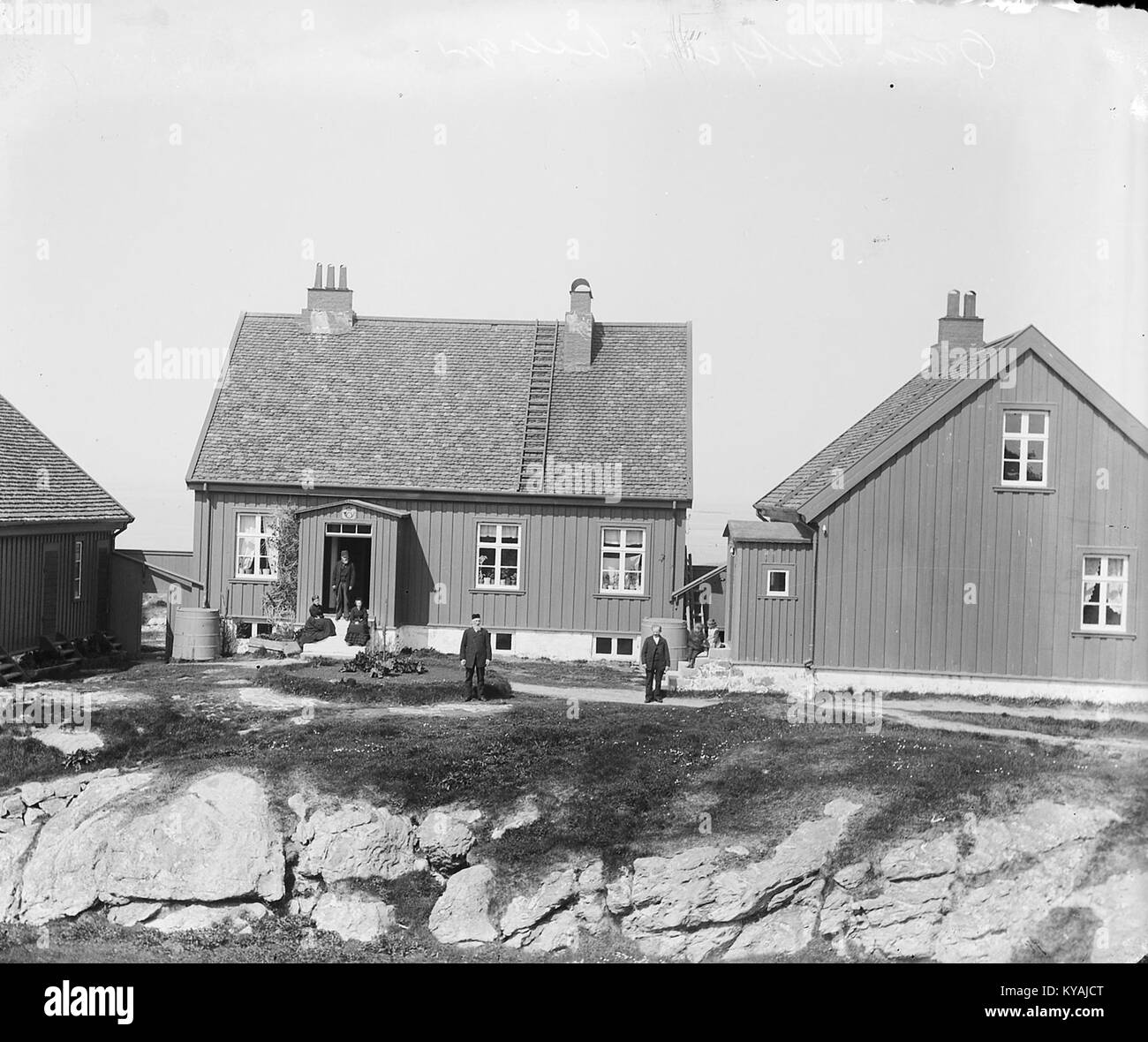 Ona, Møre og Romsdal, betjentboligen - S-1602U5 14 Stock Photo - Alamy