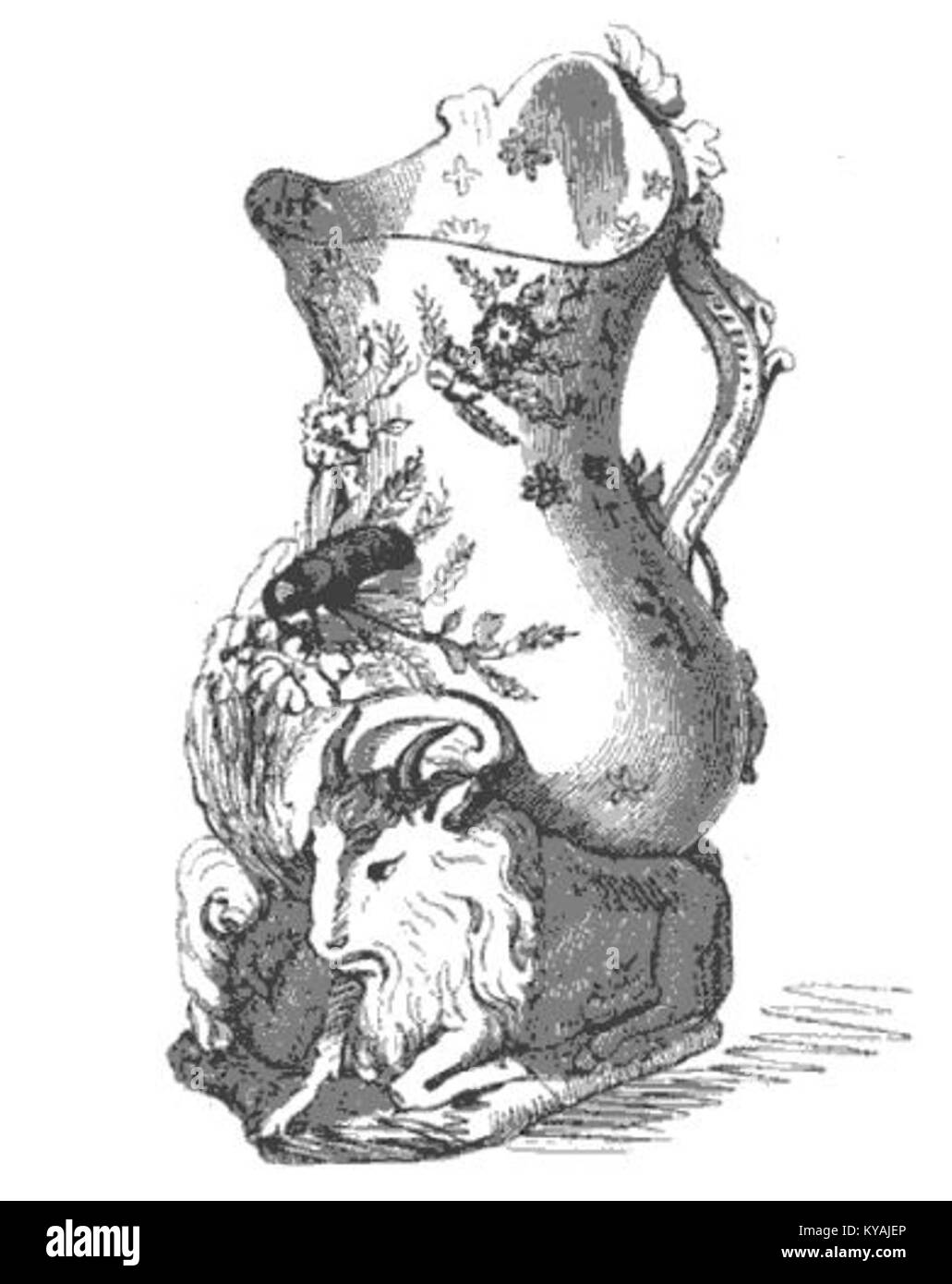 Porcelaine de Bow, pot à crème Stock Photo - Alamy