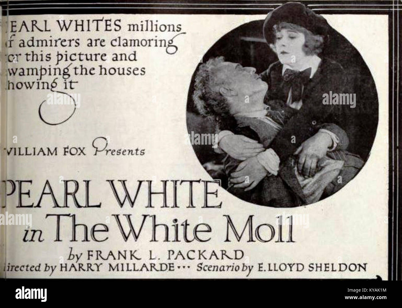 'The White Moll' (1920) is a silent film featuring a complex story ...