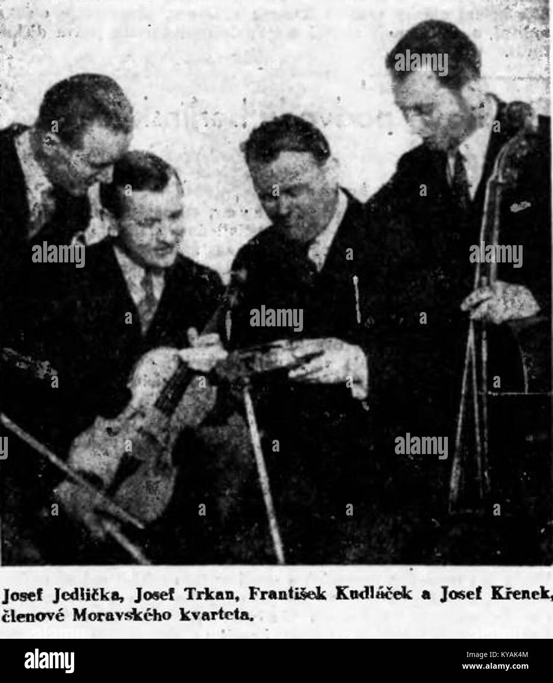 The Moravské kvarteto, a Czech string quartet, is featured in this ...