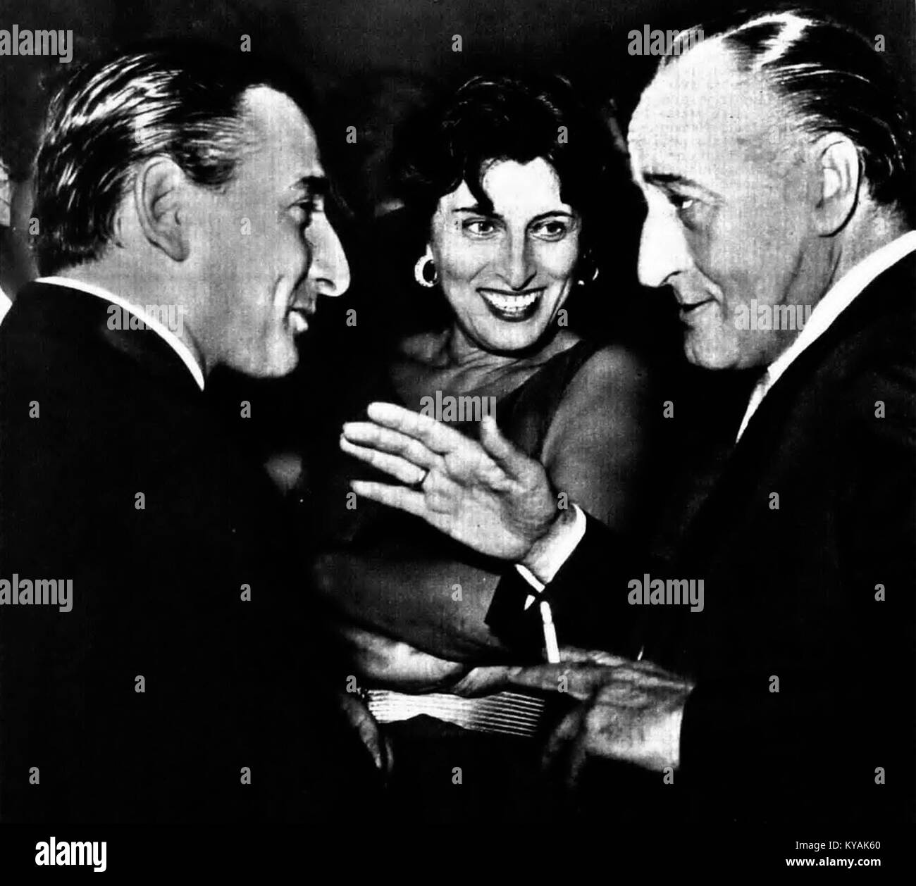 Renato Rascel, Anna Magnani, and Tot, notable Italian actors, featured ...