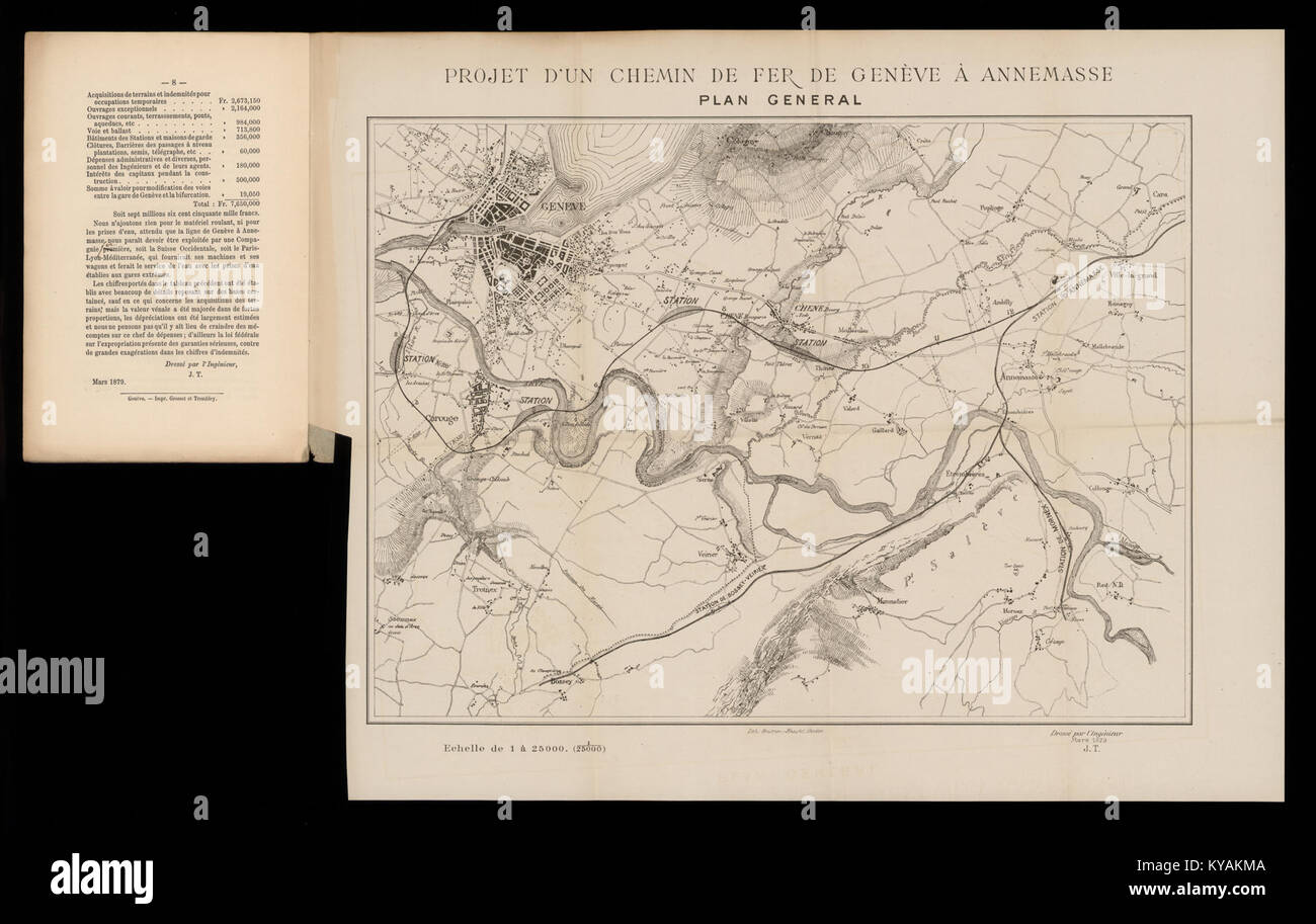 General railway map hi-res stock photography and images - Alamy