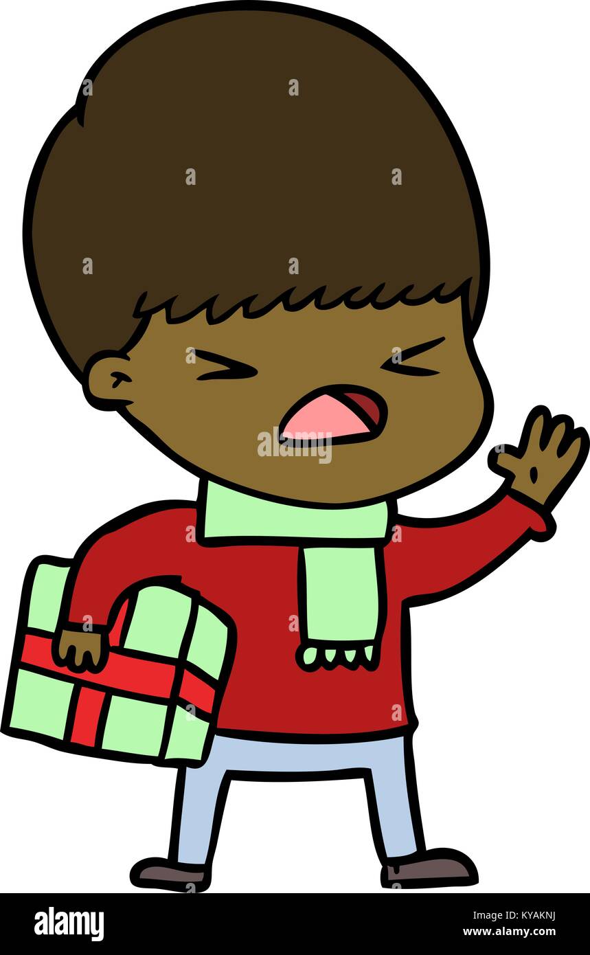 cartoon stressed man Stock Vector Image & Art - Alamy
