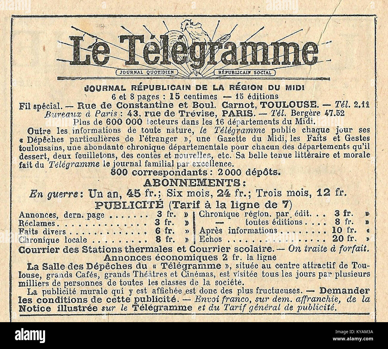 Télégramme télégramme hi-res stock photography and images - Alamy