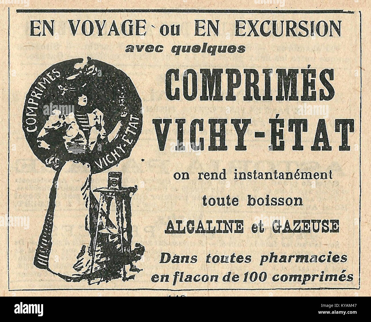 Vichy ad hi-res stock photography and images - Alamy