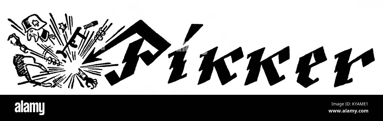 'Pikker' is an Estonian publication from 1944, representing periodical ...