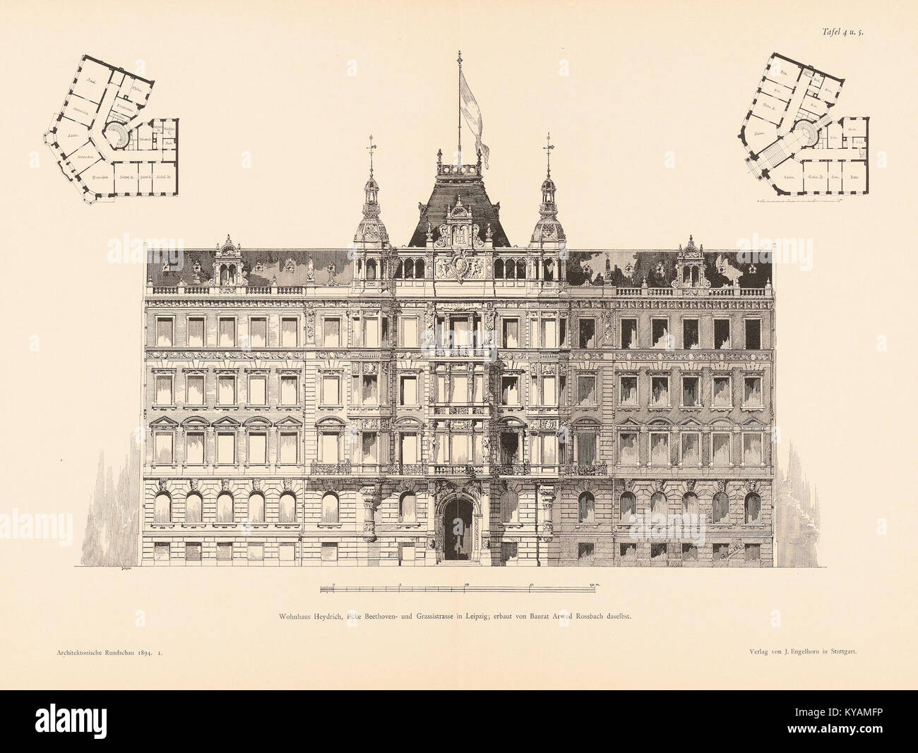 The Palais Rossbach, located on Beethovenstraße in Germany, is a ...