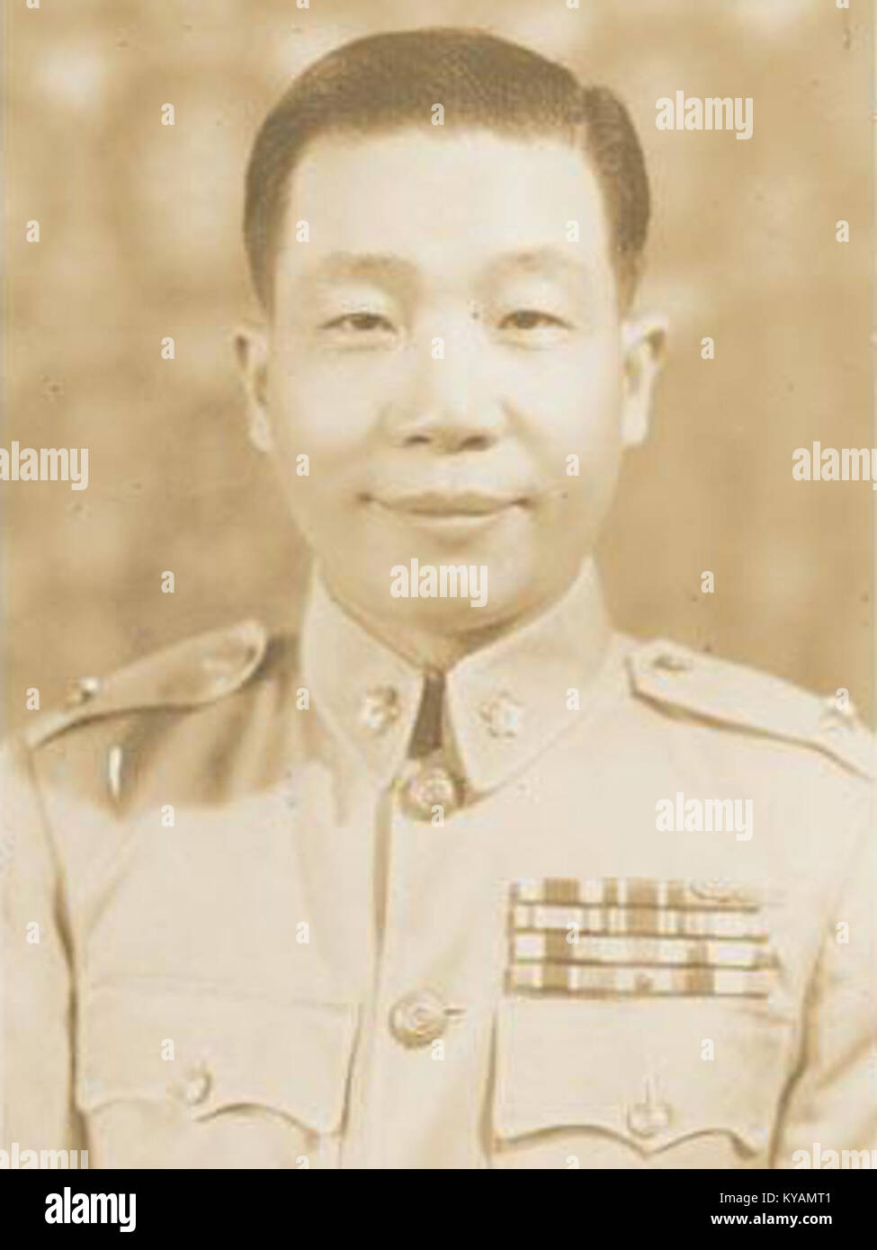 This image presents a cropped portrait of Peng Mengji, showcasing his ...