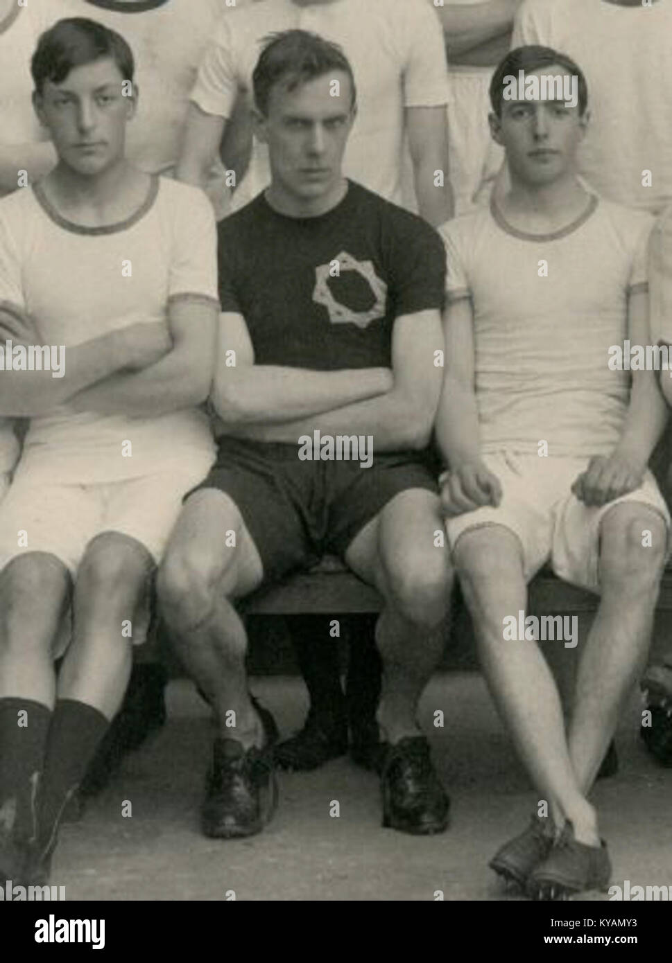 This image features Richard Goodenough Rice, an athlete who competed in ...