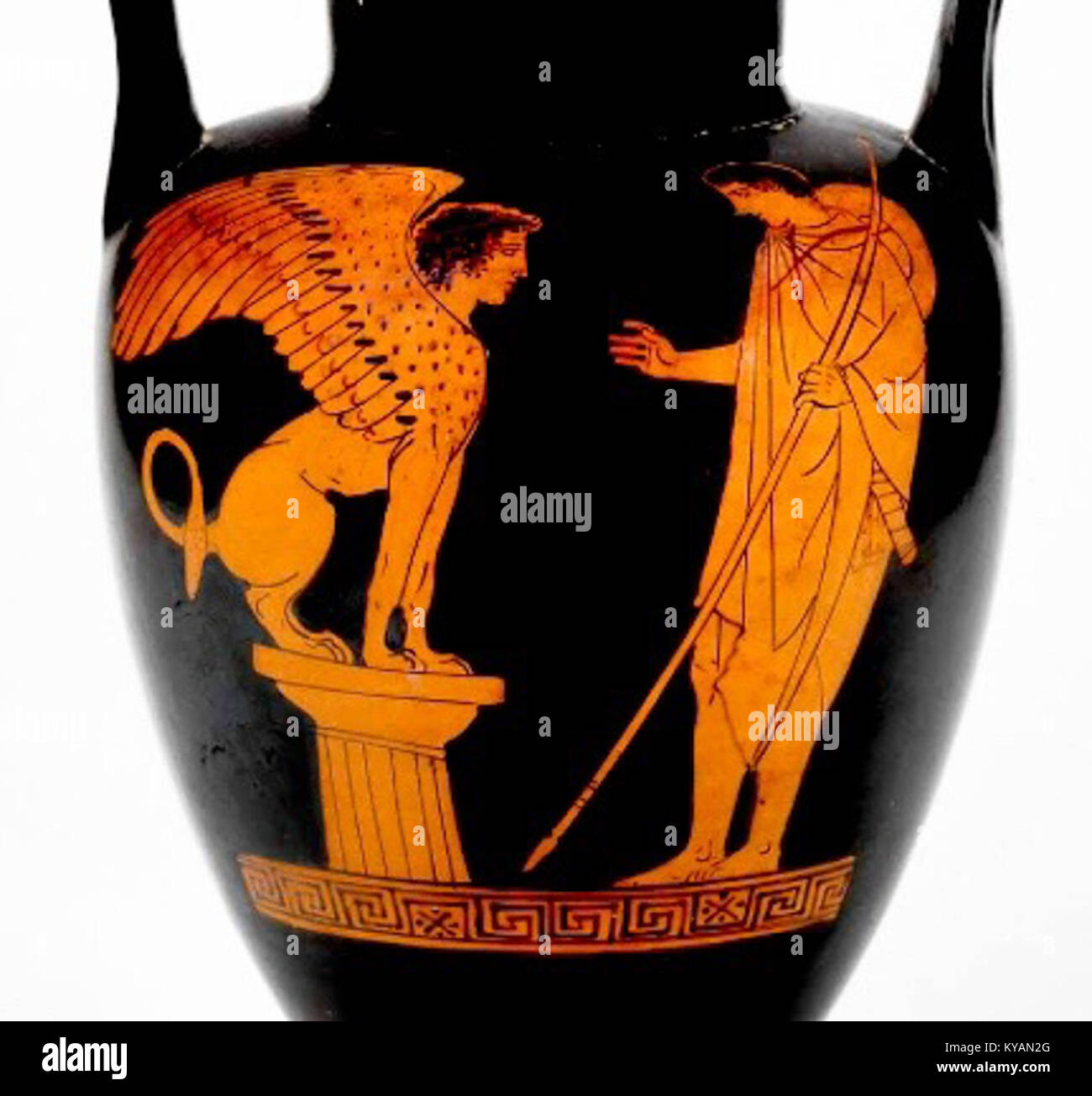 Oedipus and the sphinx hi-res stock photography and images - Alamy