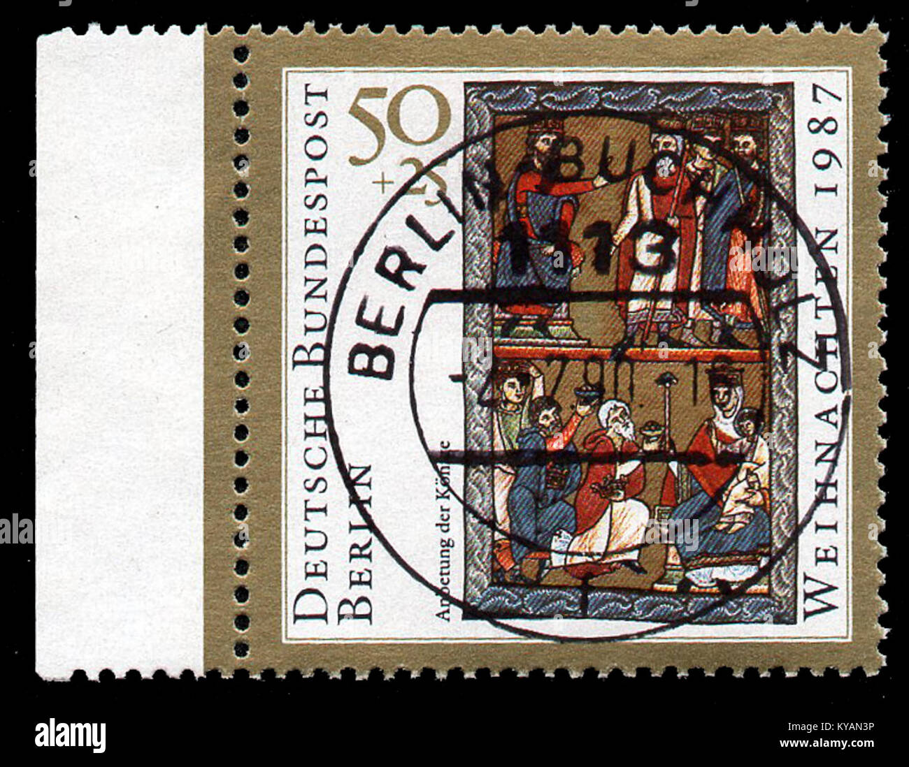 German postage stamp berlin hi-res stock photography and images - Alamy