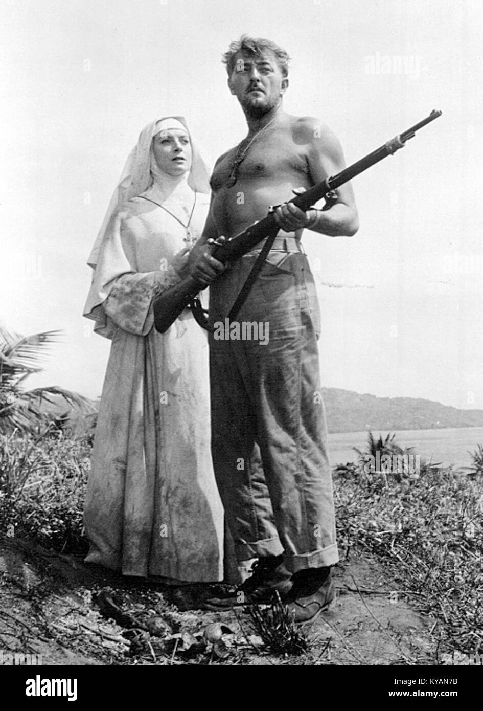 Robert Mitchum Deborah Kerr Heaven Knows Mr. Allison 1957 (cropped ... Robert Mitchum Deborah Kerr Heaven Knows Mr. Allison 1957 (cropped ...