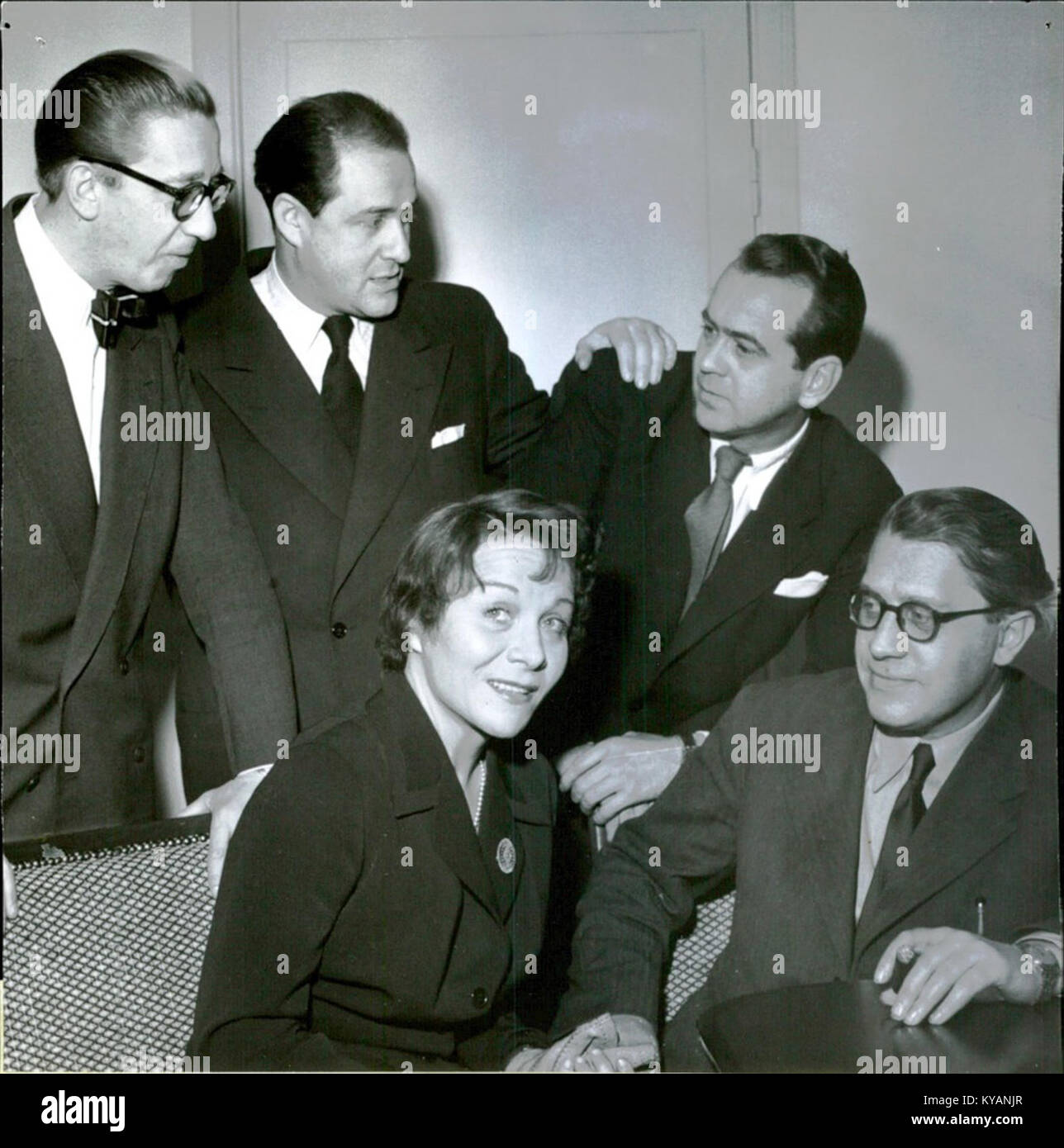 This 1952 document outlines the leadership of the theater community in ...