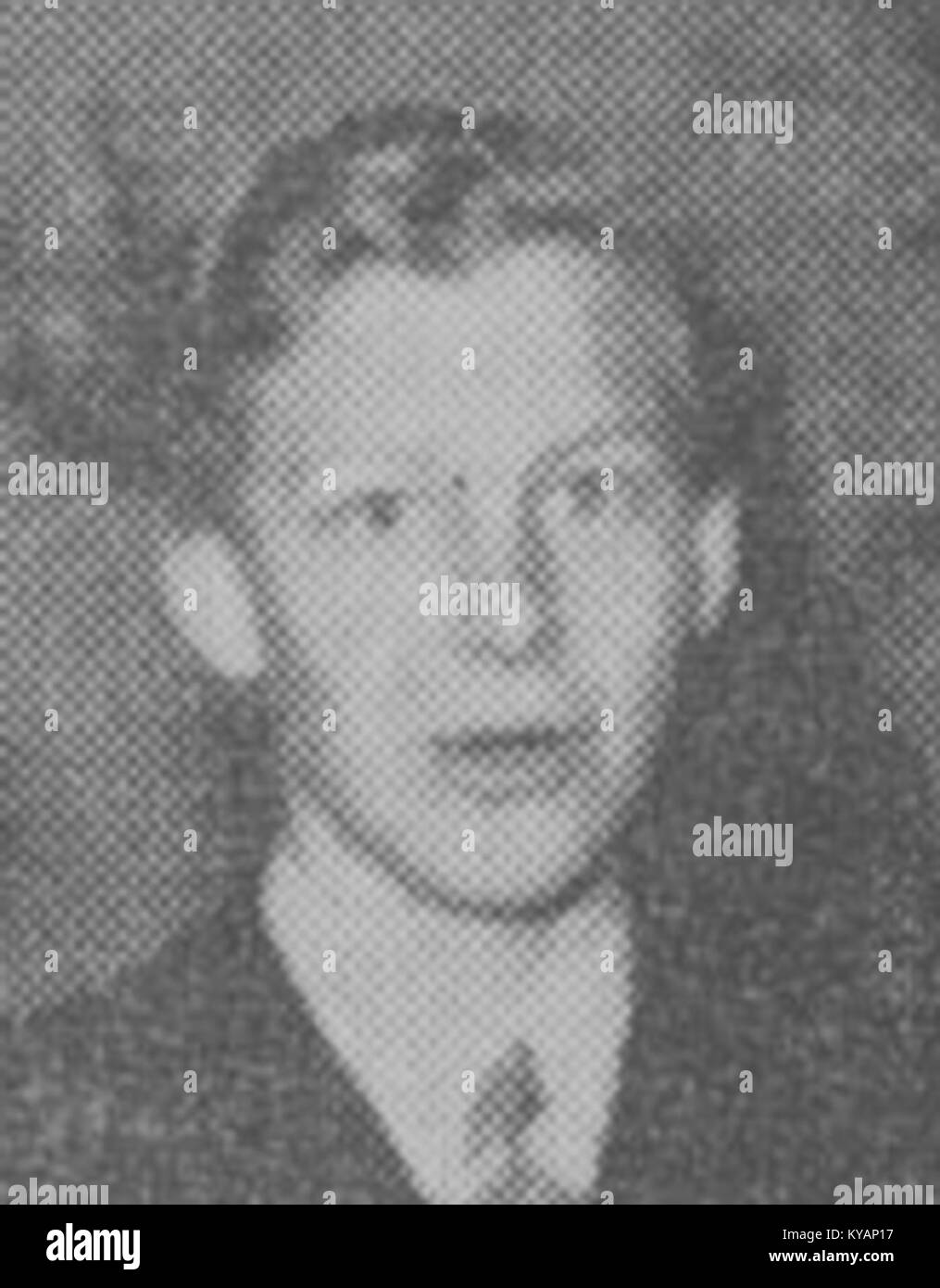 A portrait of Tord Hultman, a notable figure from 1944. The image ...