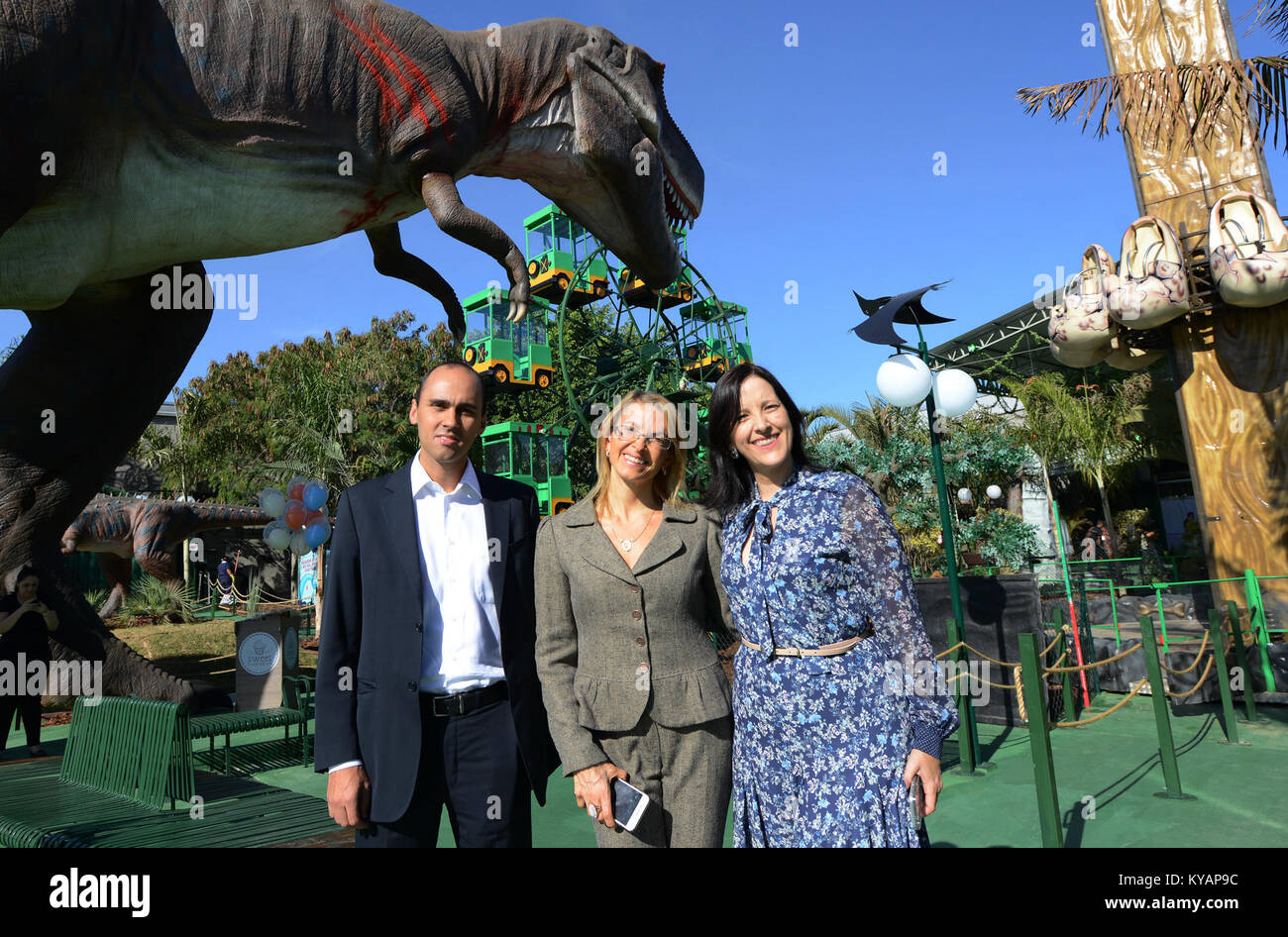 T-Rex Park Inauguration represents the opening of a dinosaur-themed ...