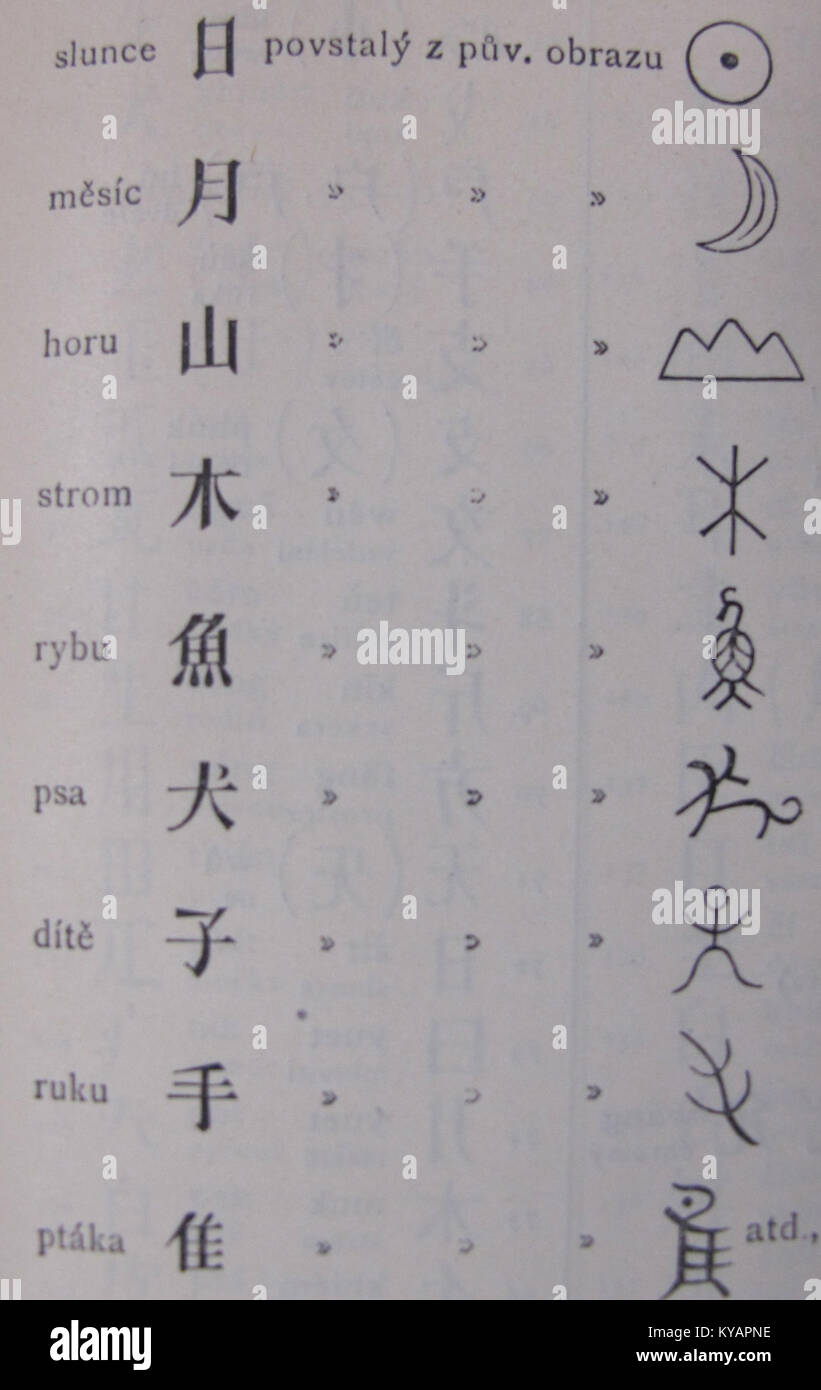 This reference work on Chinese characters (Ottuv slovník naučný ...