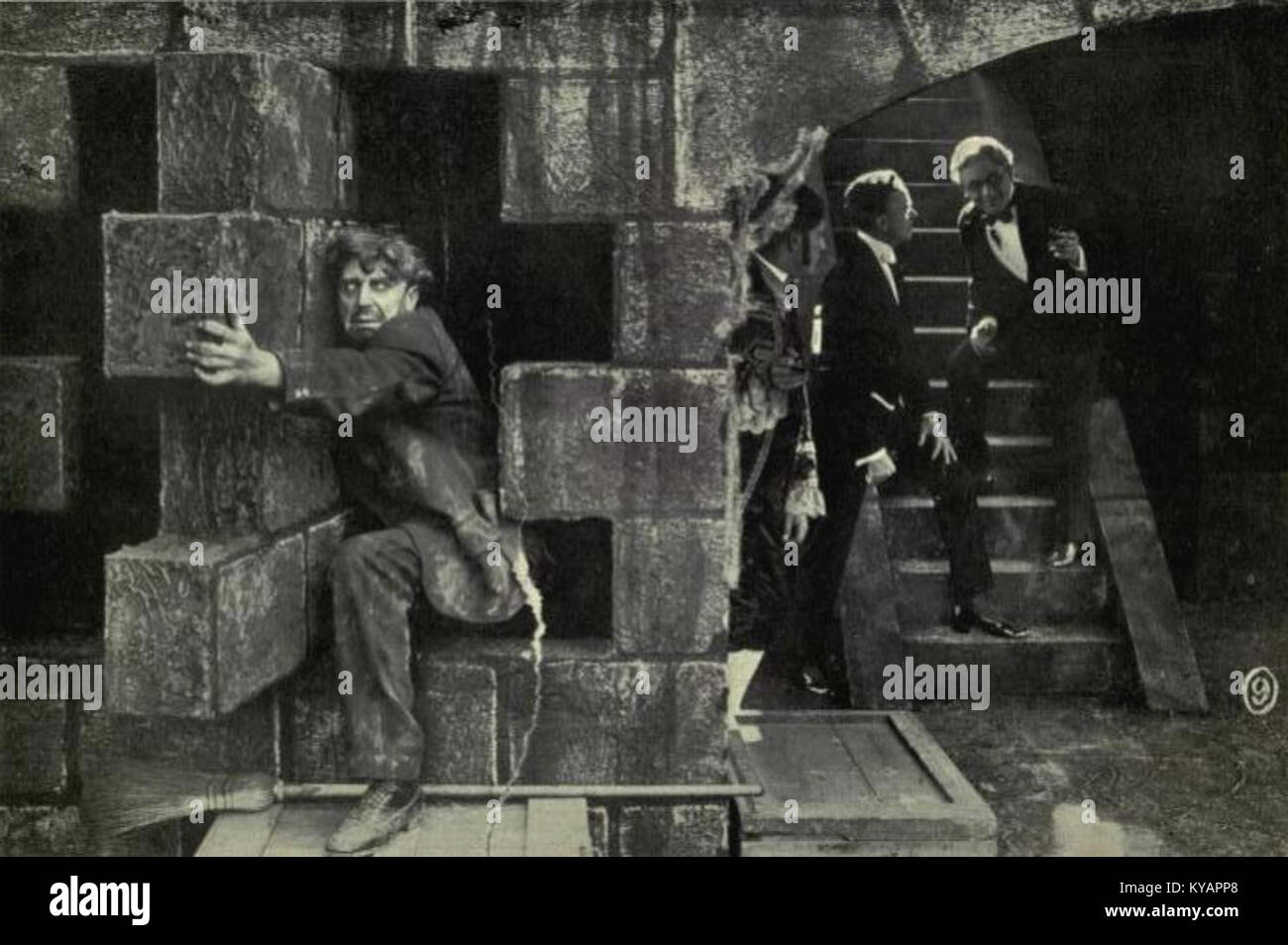 'The Black Box' is a 1915 silent film, illustrating early cinematic ...