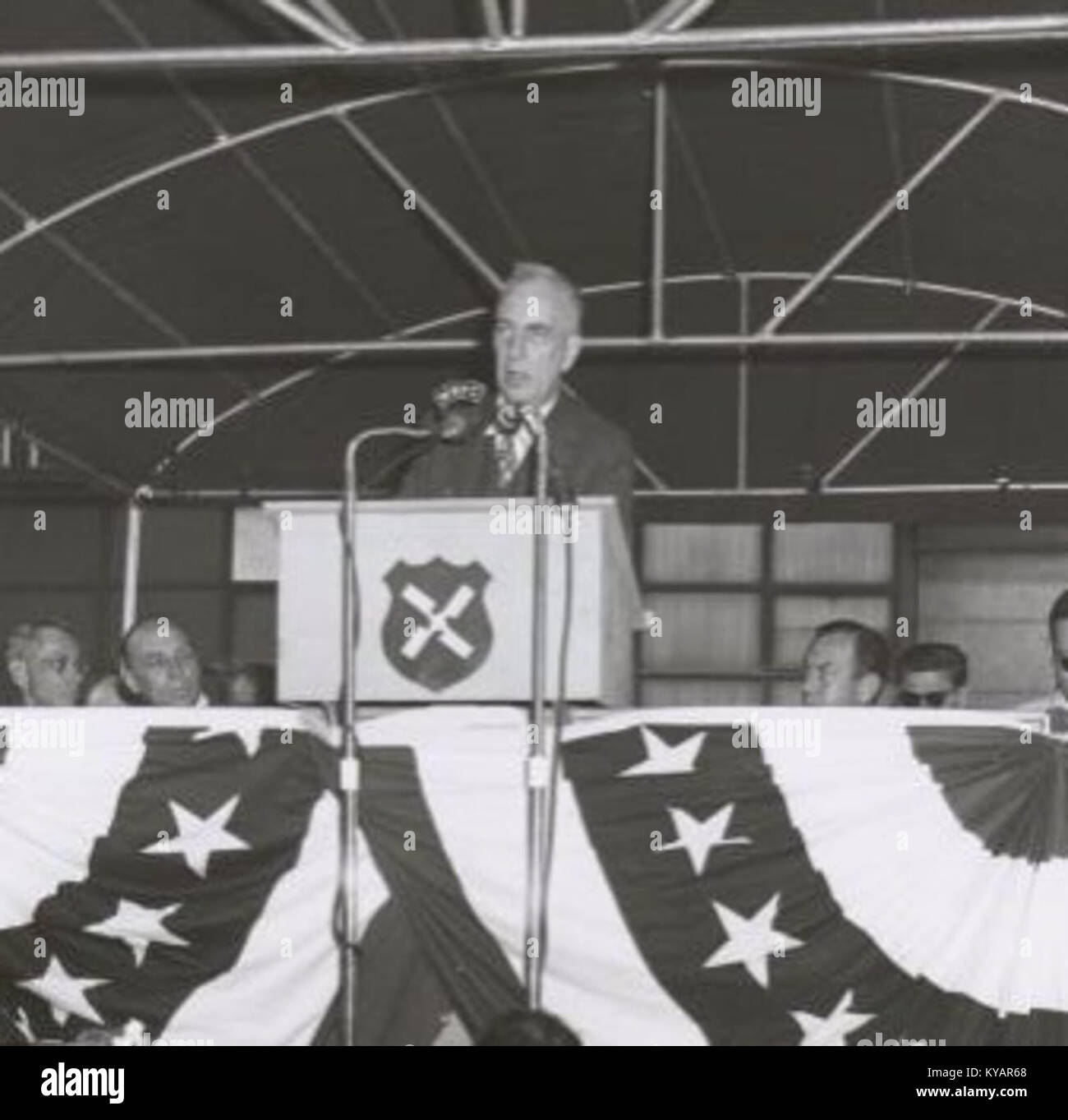 A photograph of Morris Hadley, President of the New York Public Library ...