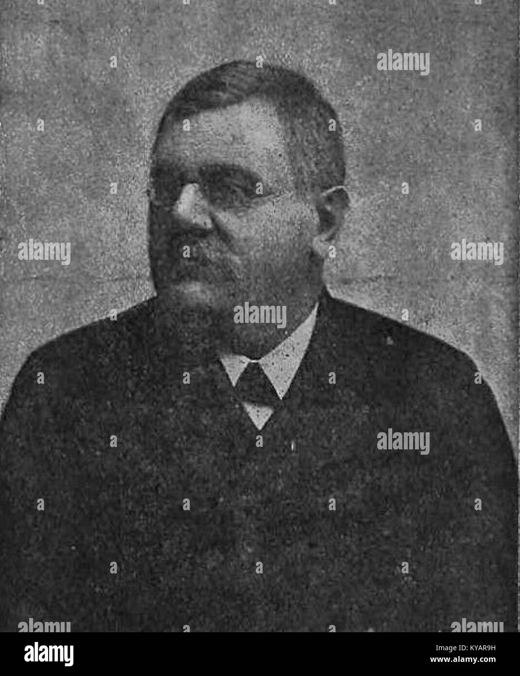 A 1904 photograph of Stanisław Domański, the second vice president of ...