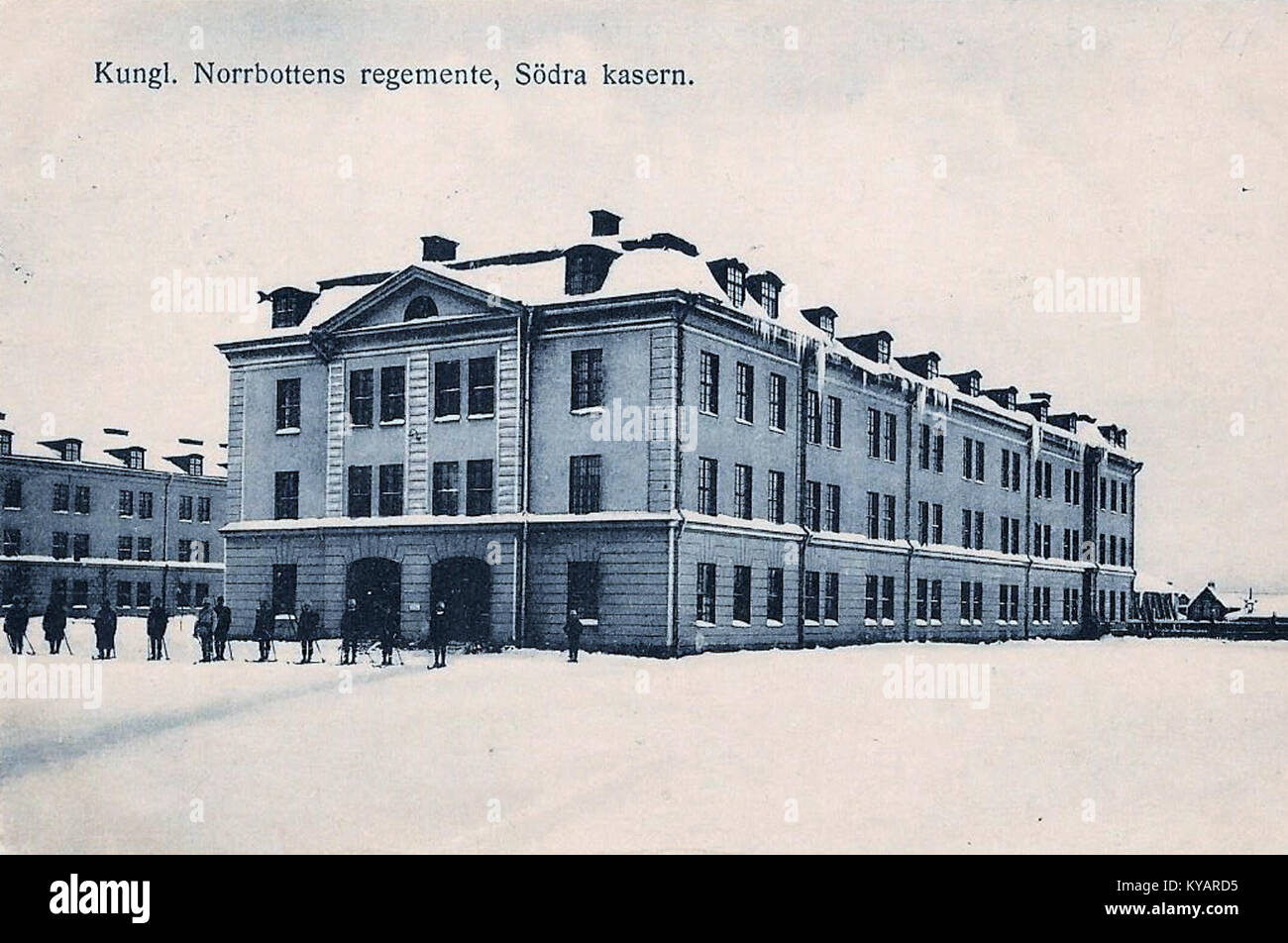 Norrbottens Regiment, Southern Barracks, is a Swedish military facility ...