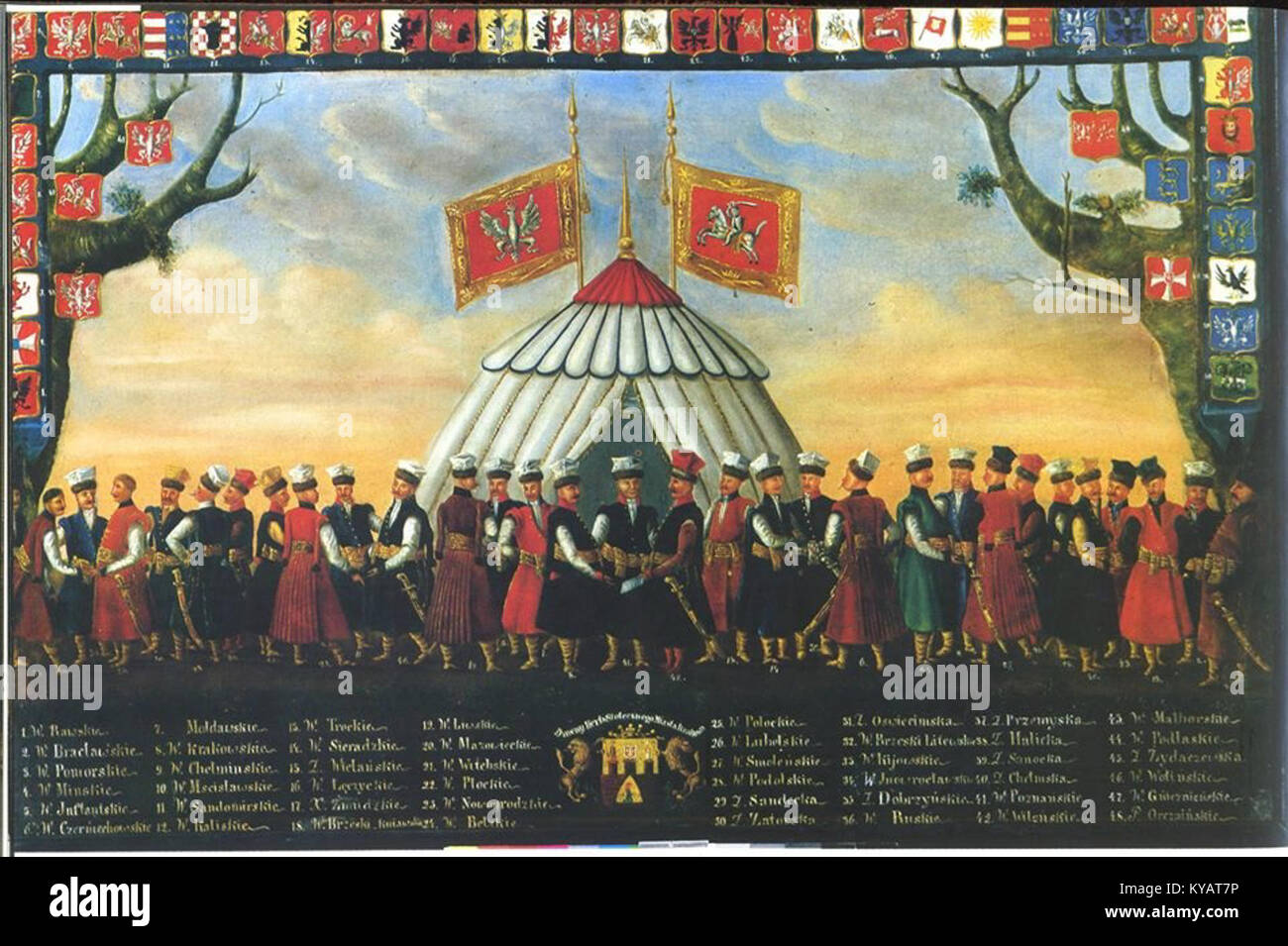The noble families of Hungary, specifically the Poniatowski family ...
