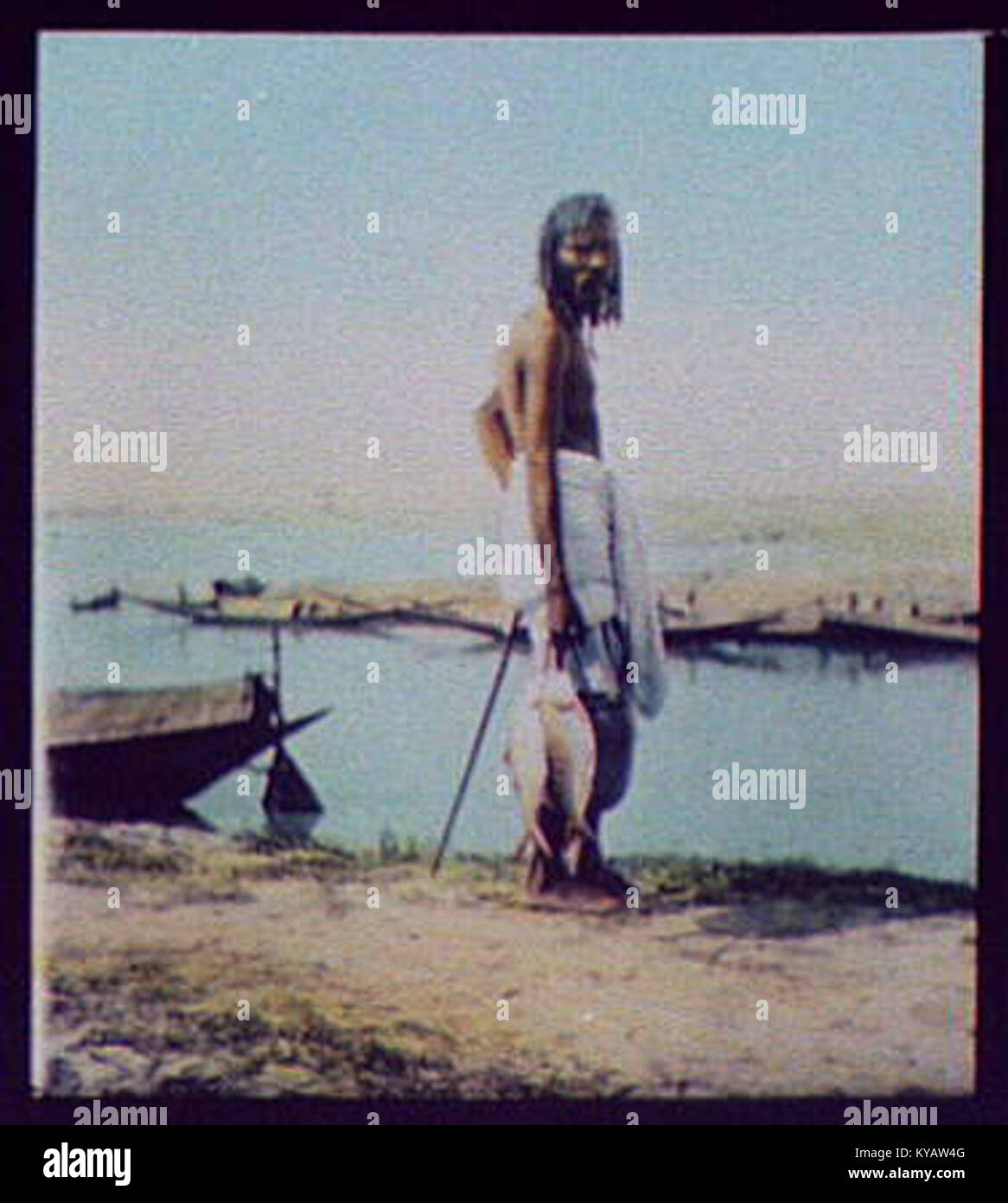 Fishing boats background vintage hi-res stock photography and images ...