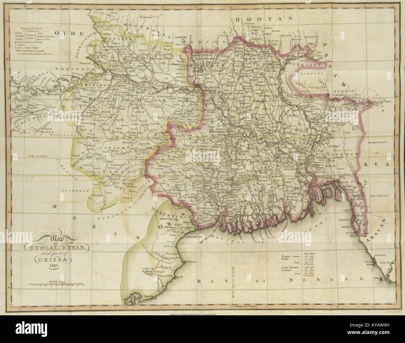 Orissa map hi-res stock photography and images - Alamy