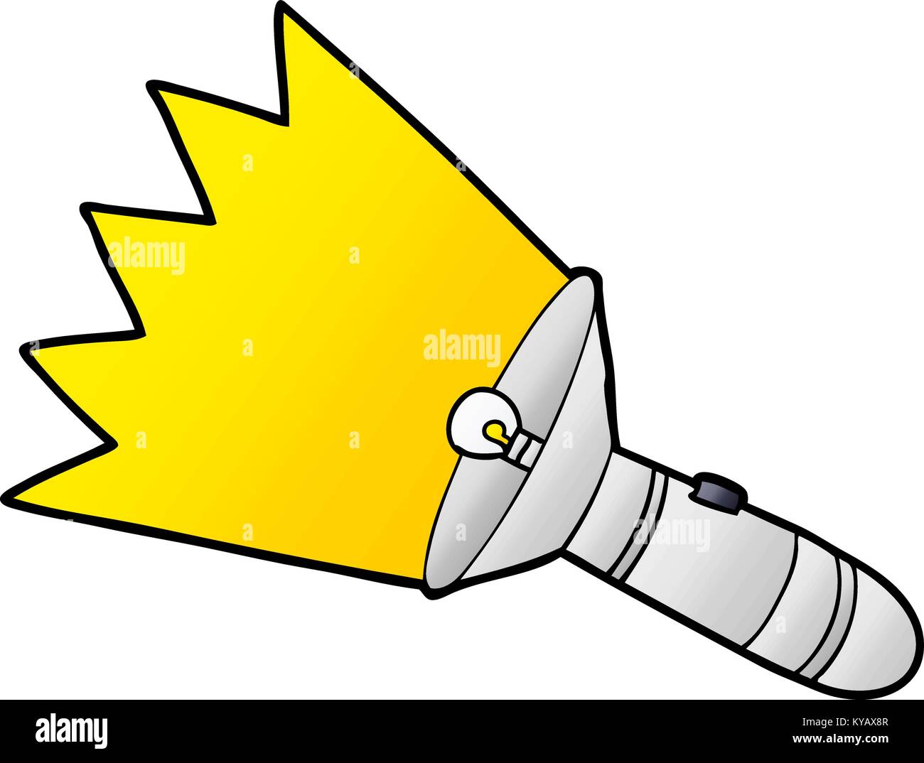 old cartoon torch Stock Vector Image & Art - Alamy