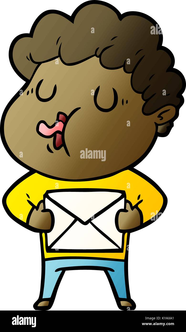 cartoon man singing Stock Vector Image & Art - Alamy