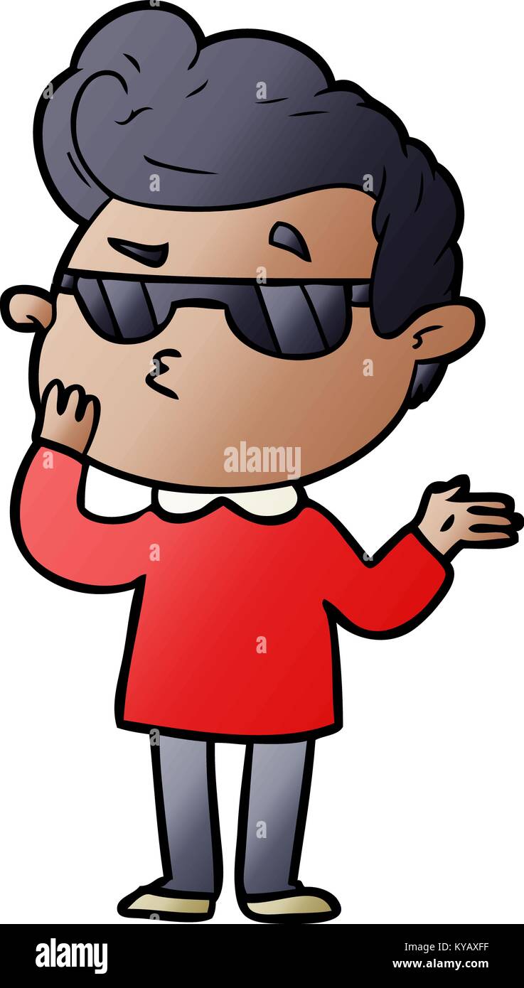 cartoon cool guy Stock Vector Image & Art - Alamy