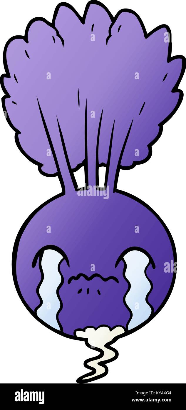 crying beet cartoon Stock Vector Image & Art - Alamy