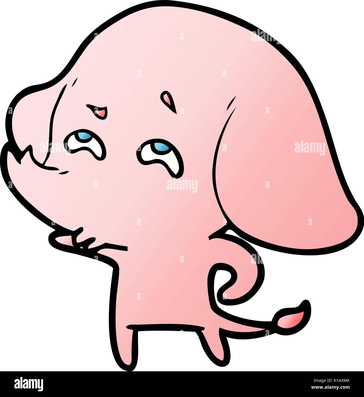 cartoon elephant remembering Stock Vector Image & Art - Alamy